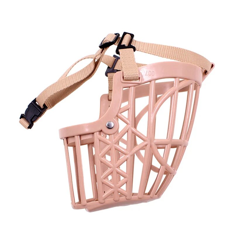 Розовый намордник для собак XLeiPet, 4-suit for 7.5-10kg