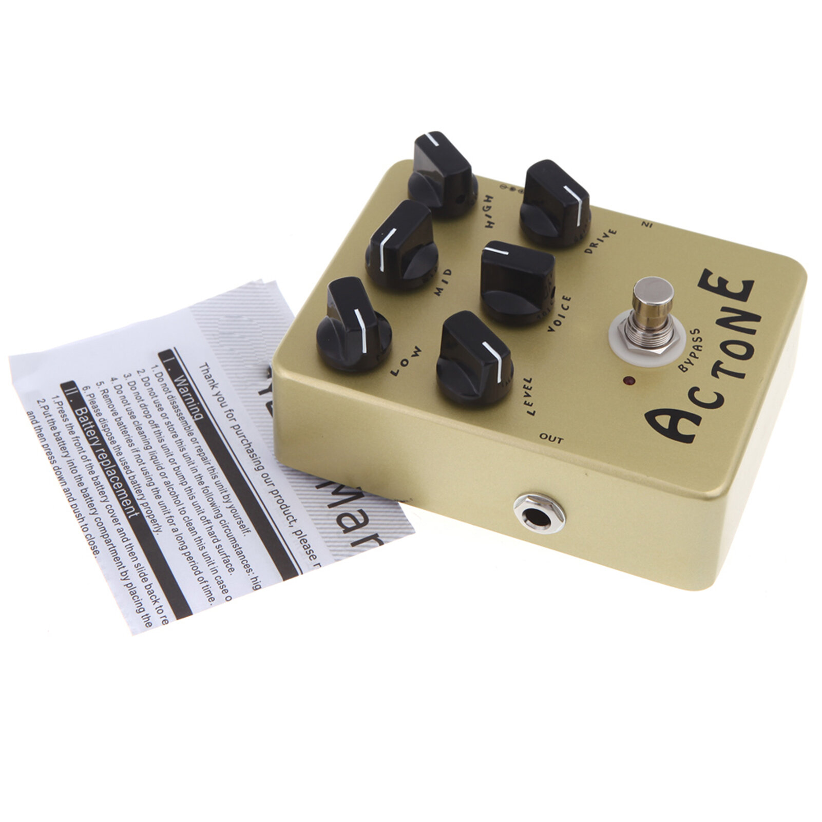Гитарный эффект-педаль JOYO JF-13 AC Tone, True Bypass, 9-12V, для электрогитары