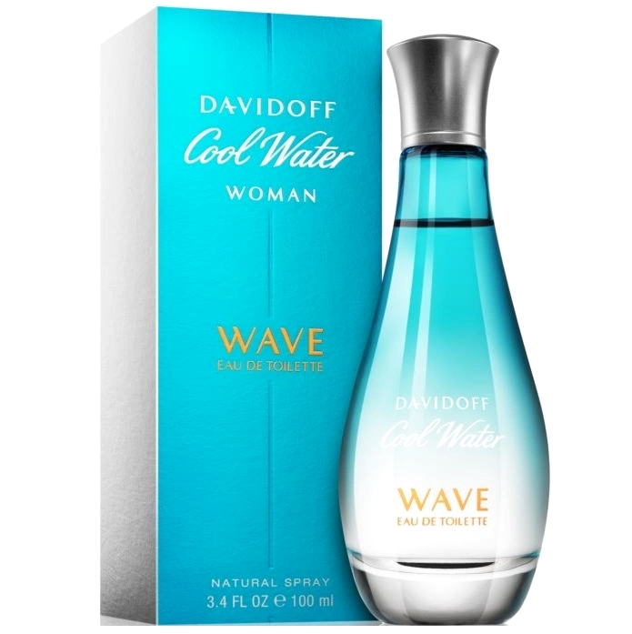 Davidoff Cool Water Wave парфюм для женщин 100 мл / Давыдов Кул Вотер Вейв