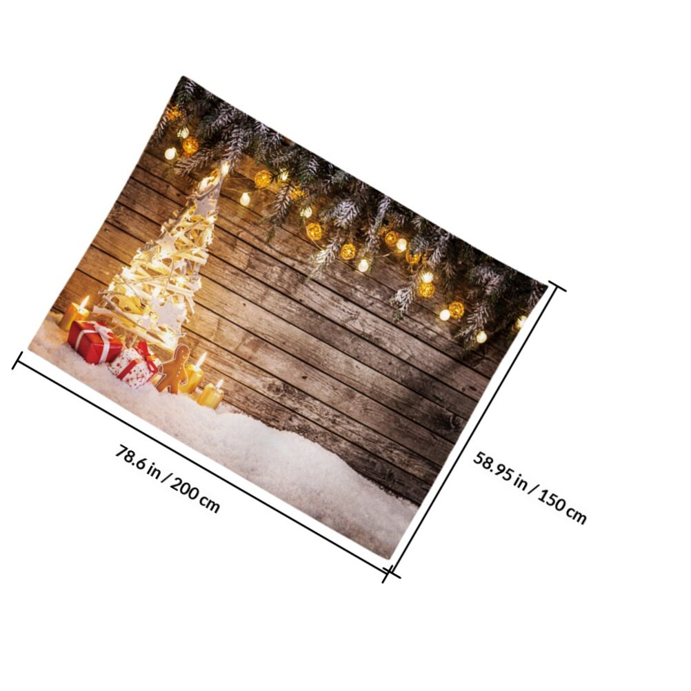 Christmas Печатный Тapestри Декоративный Фон Для Стены Ткань Для Вешания 200X150Cm