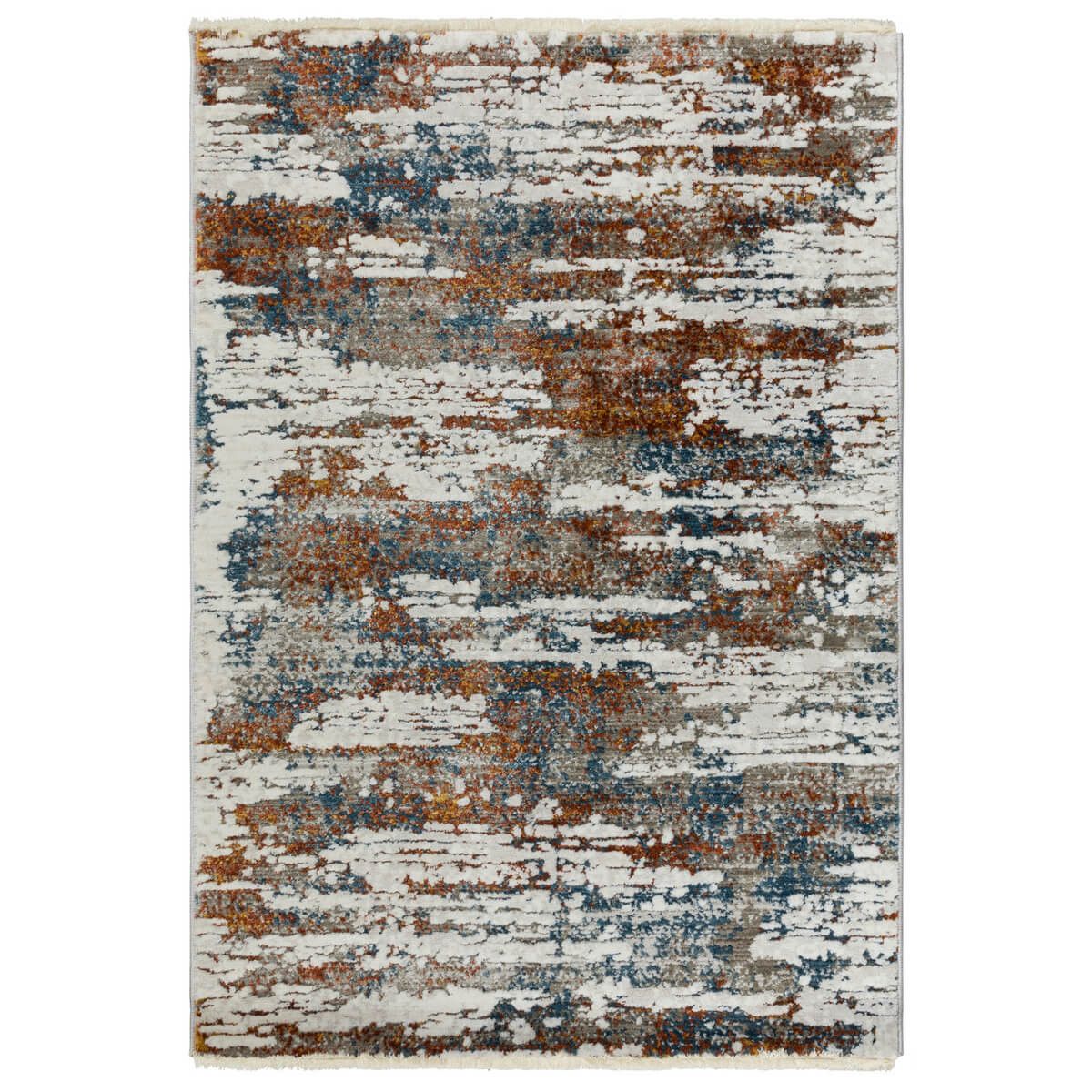 Ковер 1x1.72м Турецкий Ozkaplan Karpet OLBIA дизайн B0644B BLUE-GREY