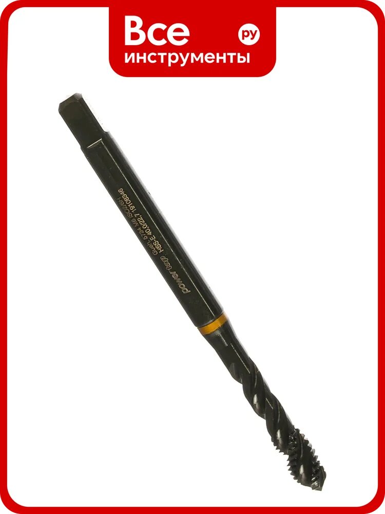 Метчик Guhring M6х1, HSS-E, тип N R40, парооксид, глух. отв, Powertap 5734 6,000