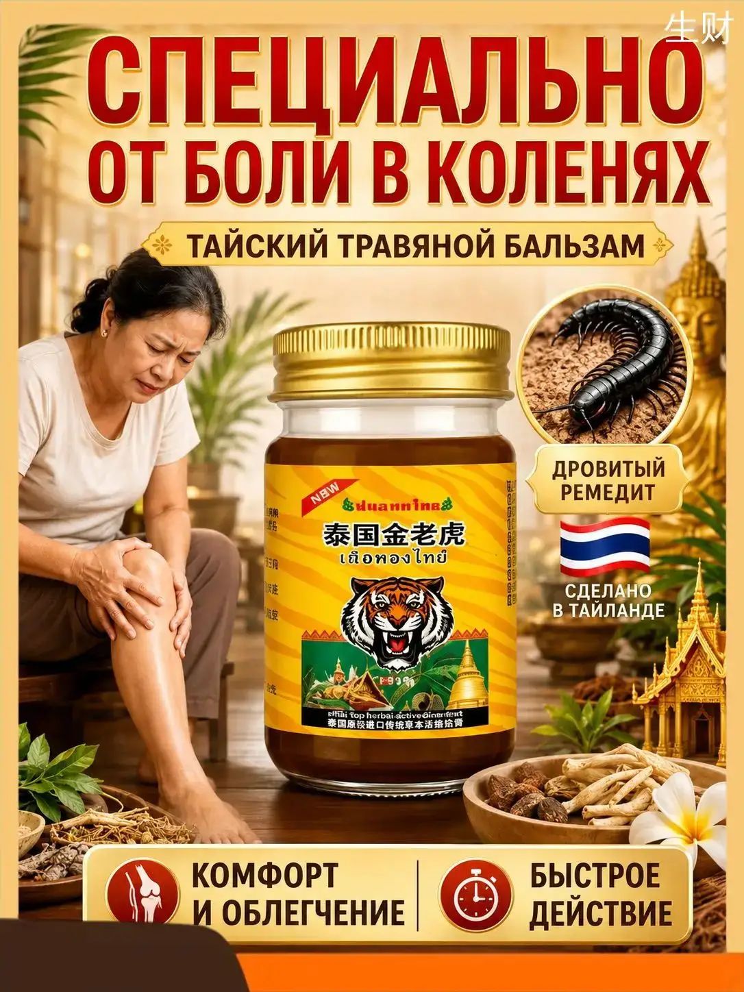 Мази для суставов китайская разогревающая, обезболивающая для мышц, при остеохондрозе и артрите
