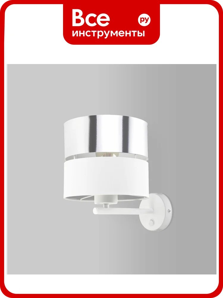 Настенный светильник TK Lighting - 4175 / hilton silver белый a049361