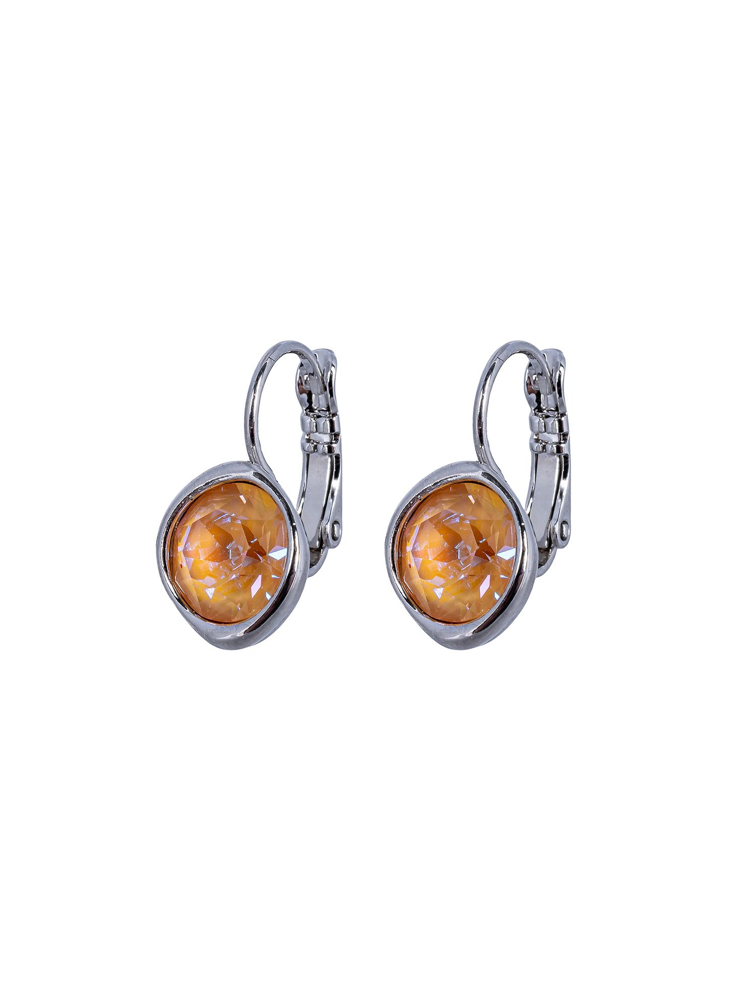 Серьги Fiore Luna, кристаллы Swarovski, стекло