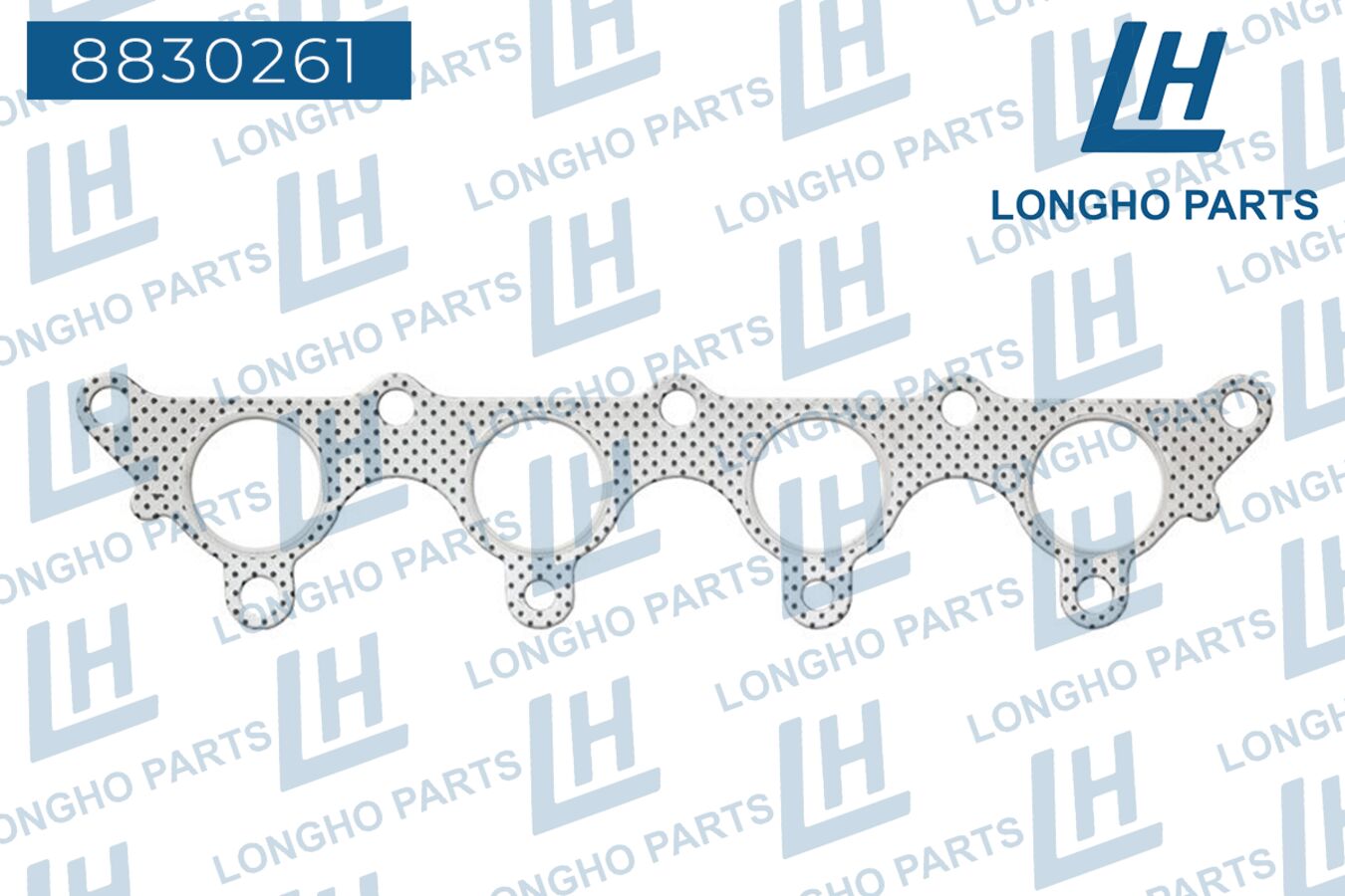 Прокладка глушителя hyundai porter 2852126600 (LONGHO 8830261)