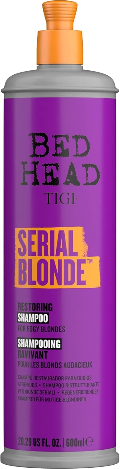 TIGI Фиолетовый шампунь для светлых волос Bed Head Serial Blonde Purple Toning Shampoo 600 мл