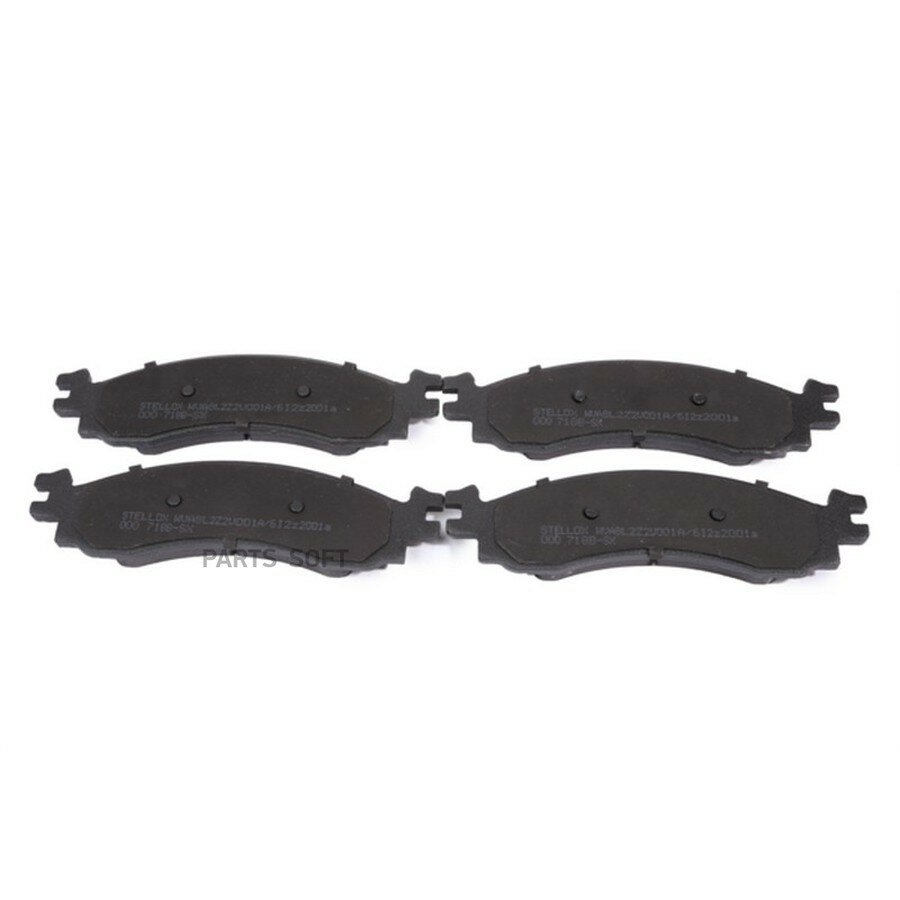 STELLOX 000718BSX 000 718B-SX колодки диск. п! с антискр. пл.\ Ford Explorer 06-10/Taurus 11>, Mercury Mountaineer 06-10