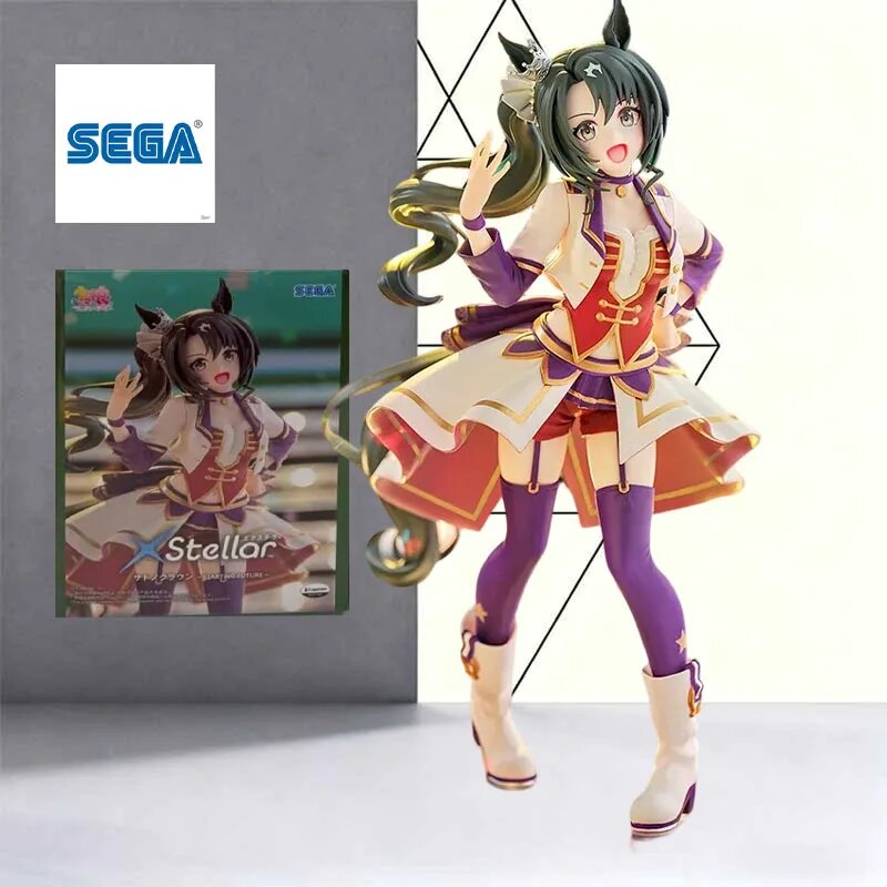 SEGA XStellar Uma Musume Satono Crown Satono Diamond Фигурки 200 мм 90 мм Satomi Crown