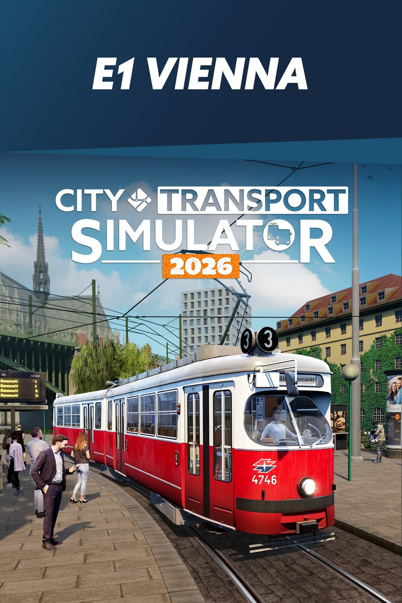 Дополнение CTS 2026 - Tram DLC: E1 Vienna - City Transport Simulator Bus & Tram — Xbox Series X|S — Ключ активации