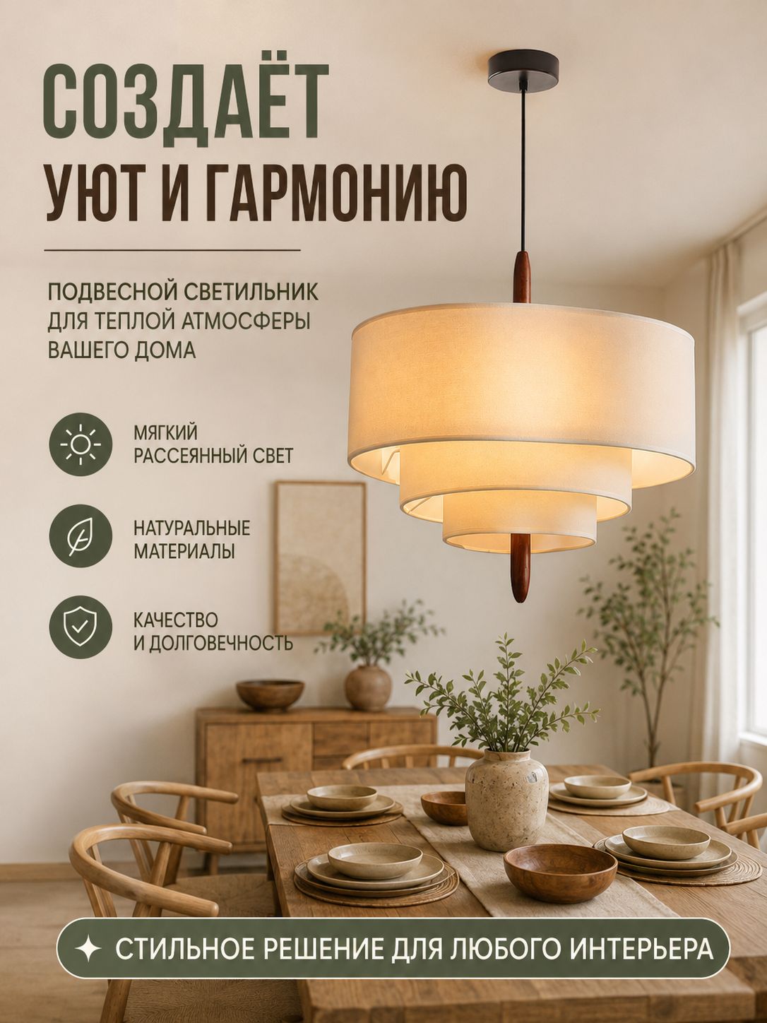 Люстра, E27, 30 Вт — фото 1