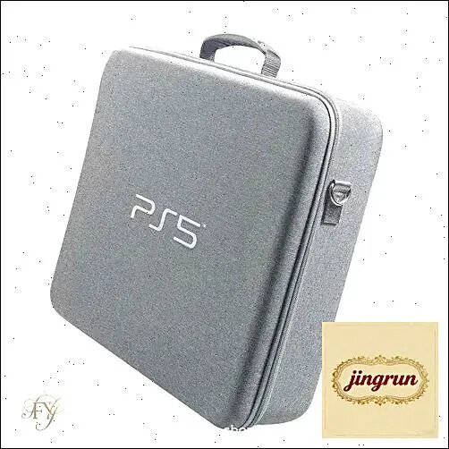 Сумка для хранения игровой консоли Ps5 (серая) (серия 2024)