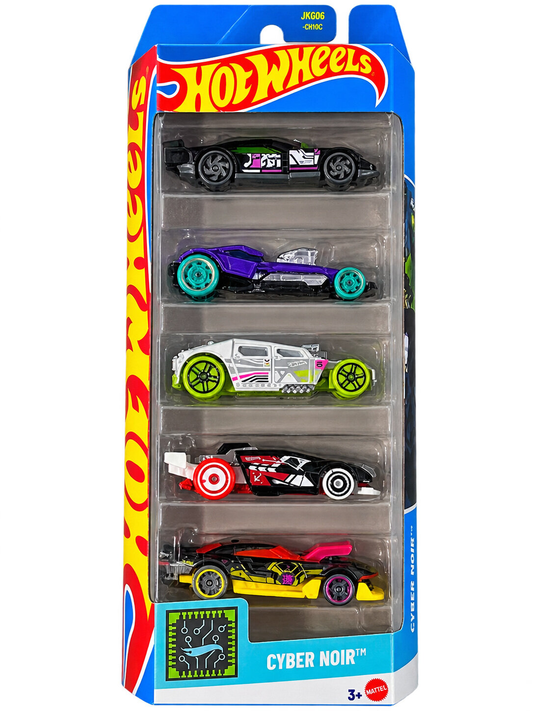 Набор машинок Hot Wheels 5 шт 1806 JKG06, набор Хот Вилс из 5 машинок