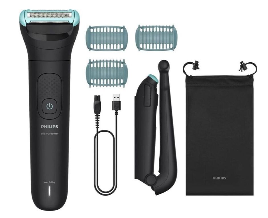 Philips Триммер Body Groomer Series 5000 BG5480/15, кол-во насадок 3