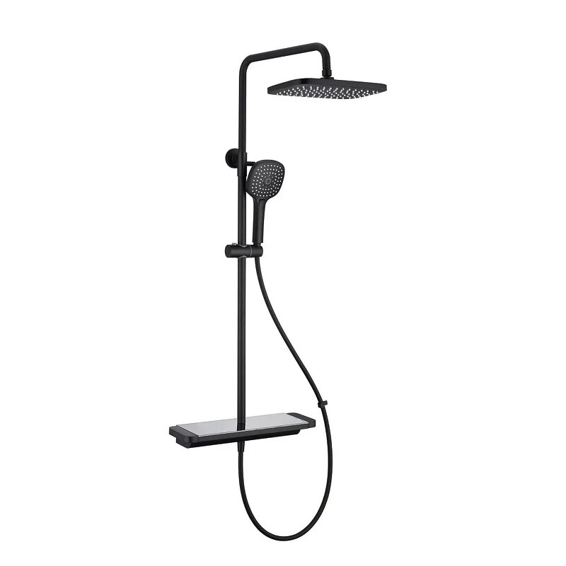 Душевая система Savol SK-H3145H цвет Черный матовый