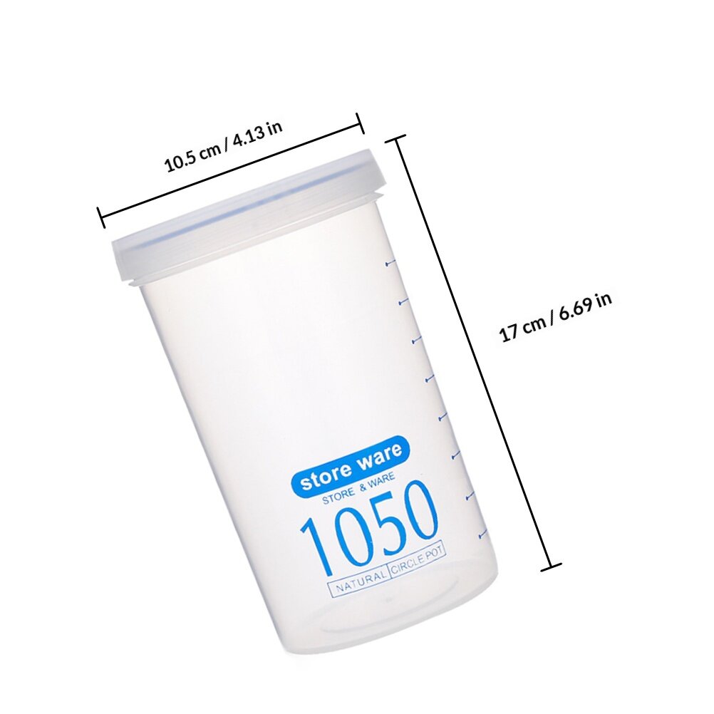 Контейнер Для Хранения Продуктов На 1 Штук Синий Цвет 17x10.5cm
