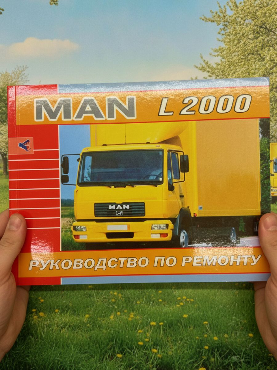 Книга MAN L2000, руководство по ремонту Ман Л2000