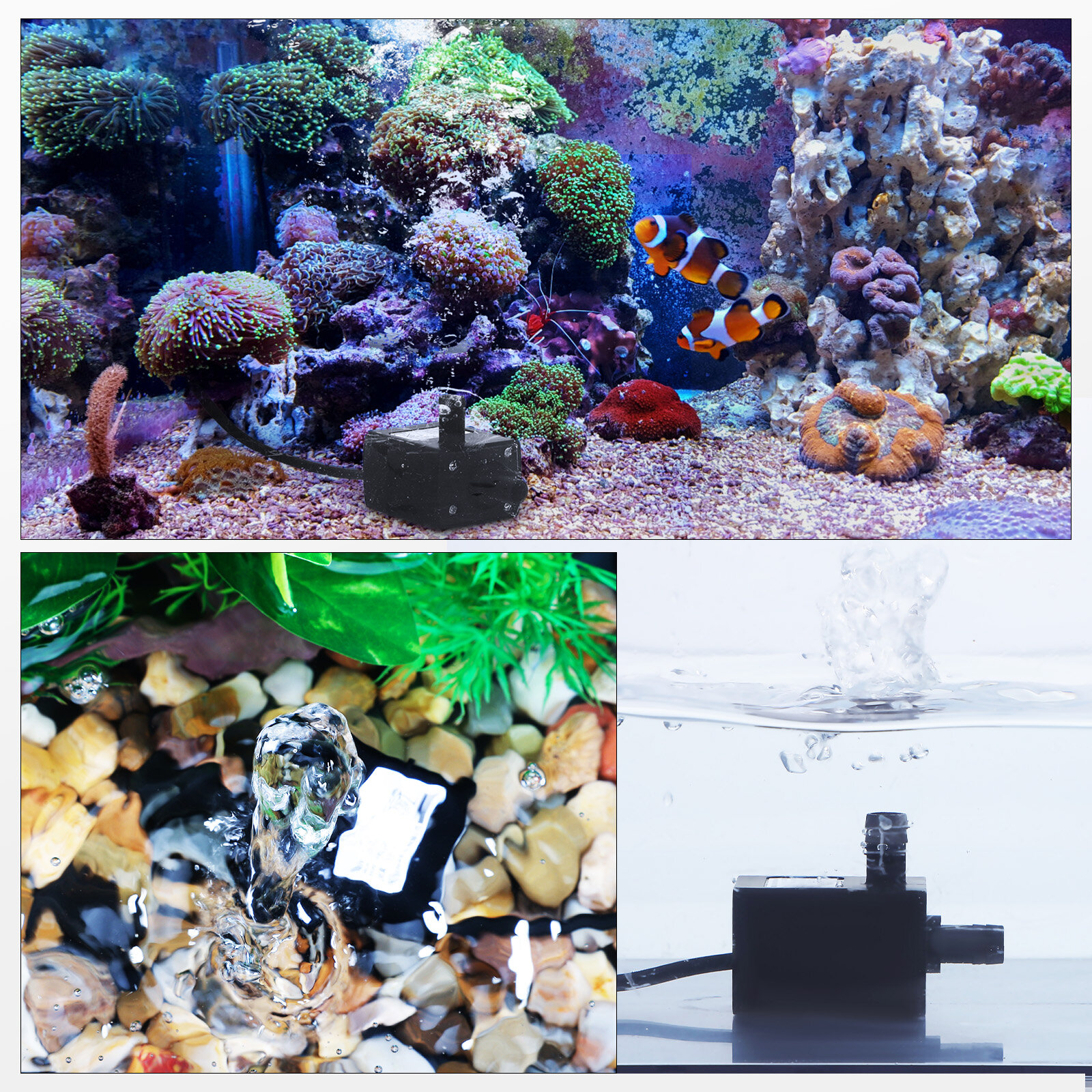 Мини Насос Для Воды Usb Насос Подходит Для Аквариума И Танка 5.00X4.00X3.20Cm