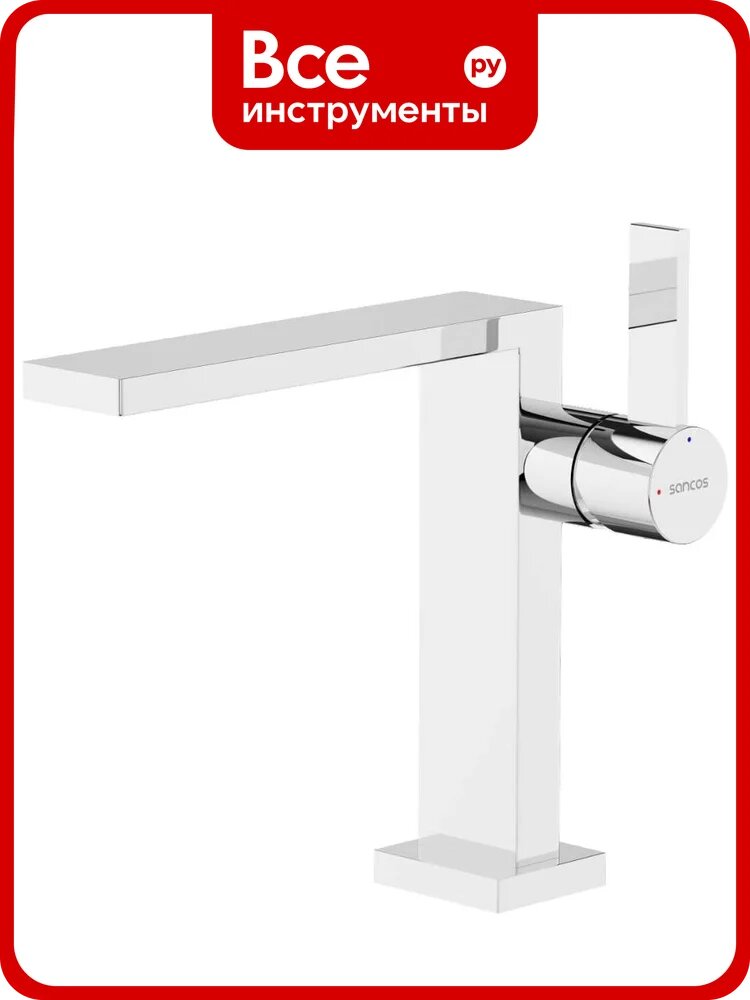 Смеситель для раковины Sancos Linn, хром SC9019CH