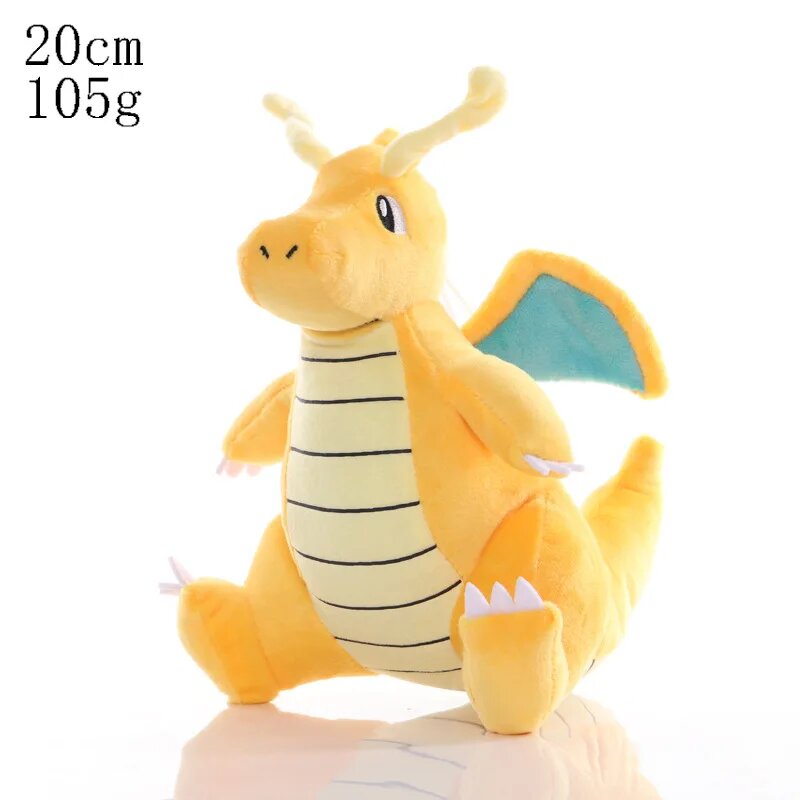 TAKARA TOMY Покемон плюшевые игрушки 15-26 см Желтый, Dragonite