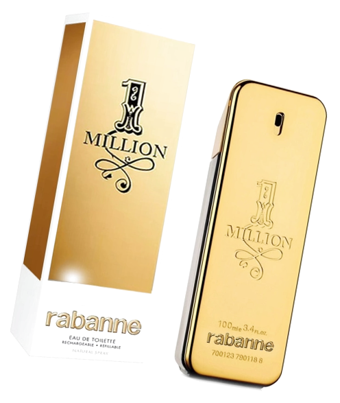 Туалетная вода Paco Rabanne 1 Million мини-флакон 1.5 / Пробник аромата Пако Рабан 1 Миллион / Красивый парфюм