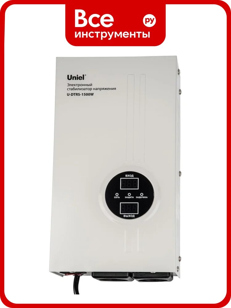 Стабилизатор напряжения ультратонкий Uniel U-DTRS-1500W UL-00010578