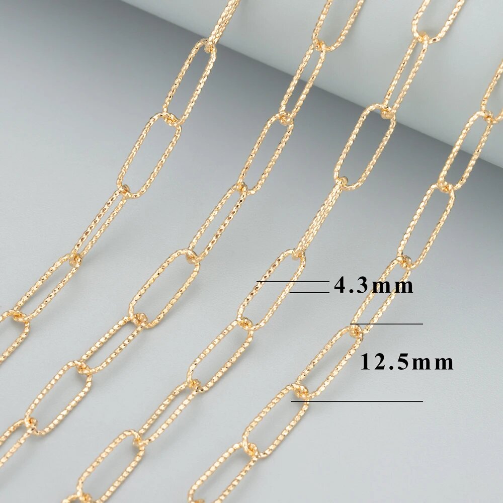 GUFEATHER тонкая цепочка для бижутерии 1 м C30405A