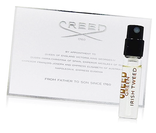 Мужская вода парфюмерная Крид Грин Твид 2 мл миниатюра - Creed Green Irish Tweed Зеленый