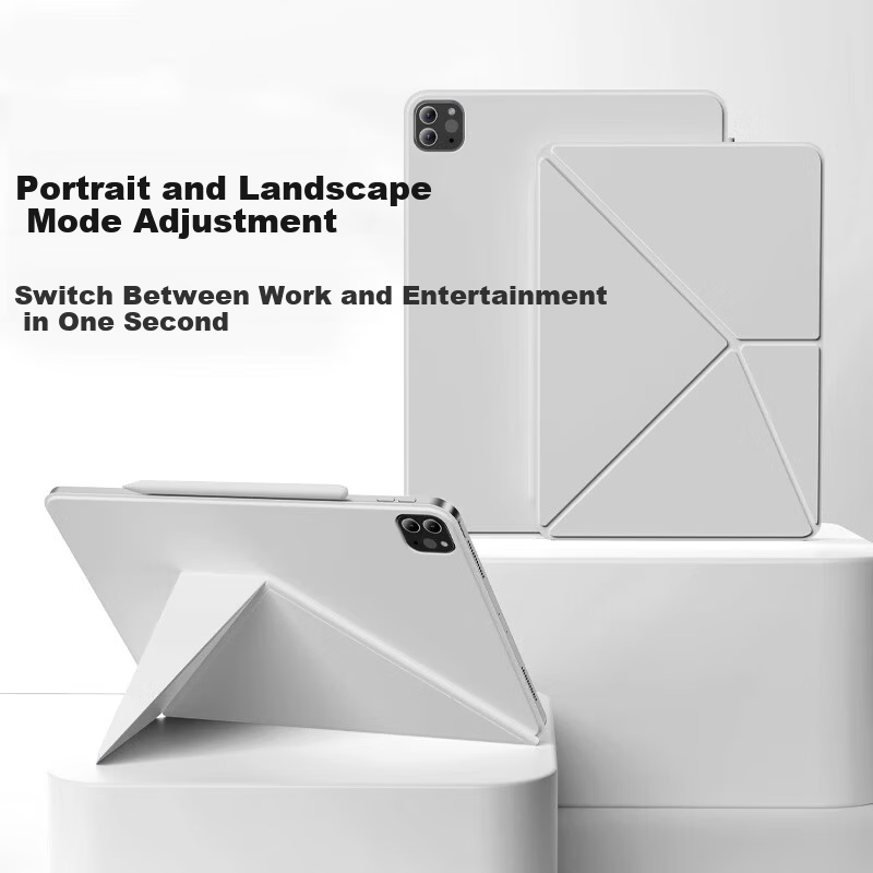 RBP iPad Pro 11 дюймов 2020-2022 гг. Складной магнитный двусторонний антигибкий поворотный чехол-подставка