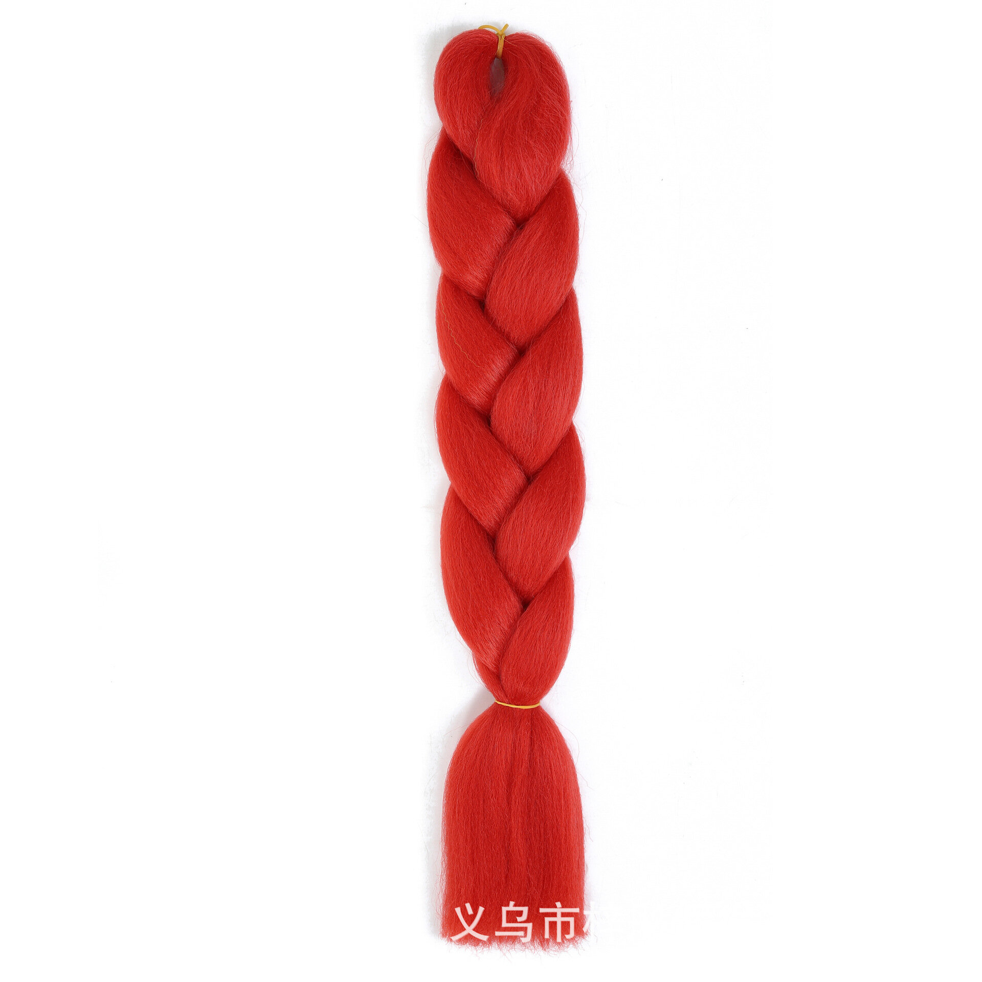 Синтетические накладки Jumbo Braid афро фальшивые локоны косы цветные Ярко-красный A13