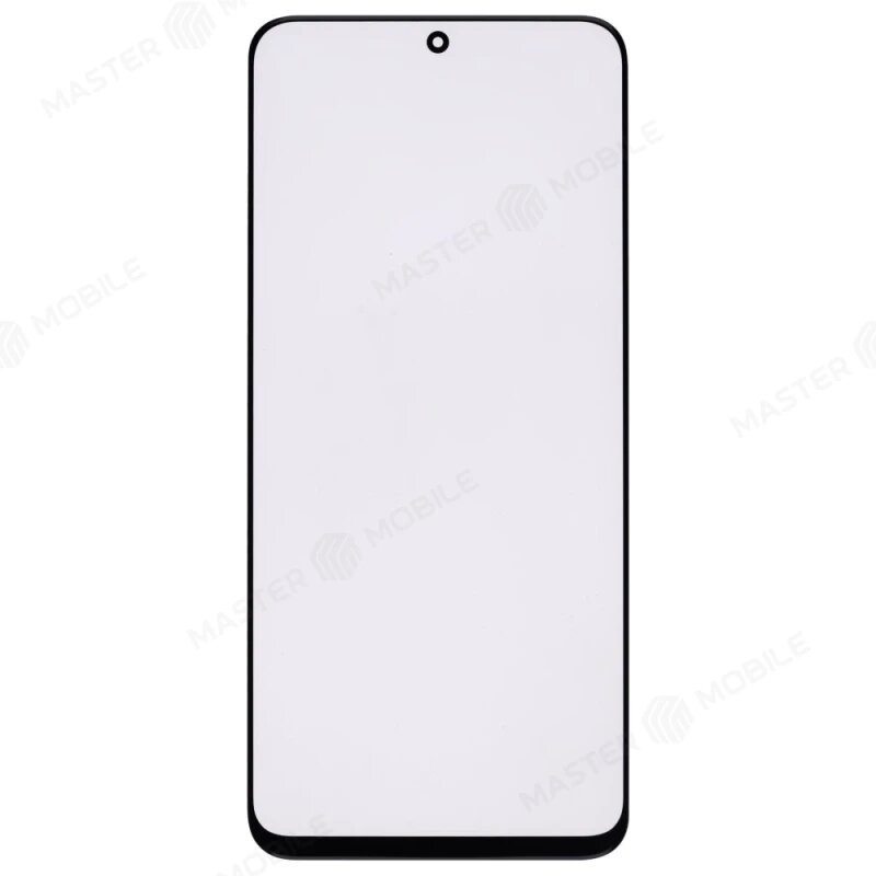 Стекло модуля для Huawei Honor X8a (CRT-LX1) / 90 Lite (CRT-NX1) + OCA (черный) (Premium)