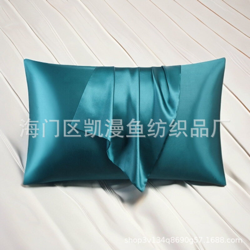 Наволочка Одноместный Ice Silk Satin Silk PillowcaseНаволочка Одноместный Ice Silk Satin Silk Pillowcase