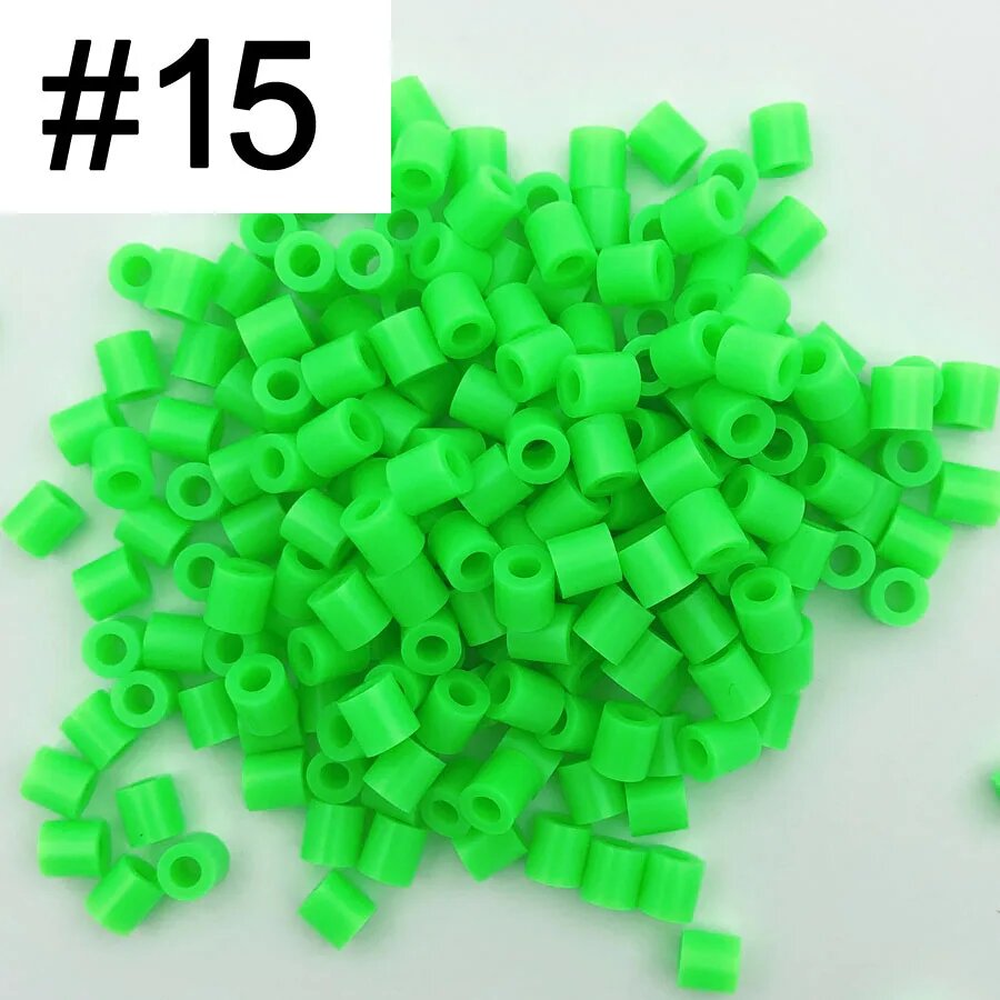 Бусины Perler 5 мм 48 цветов PUPUKOU для детей от 6 лет