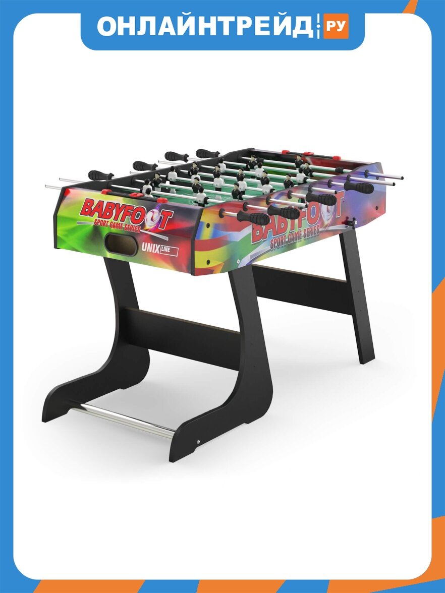 Игровой стол Футбол Unix Line 122х61 cм Color