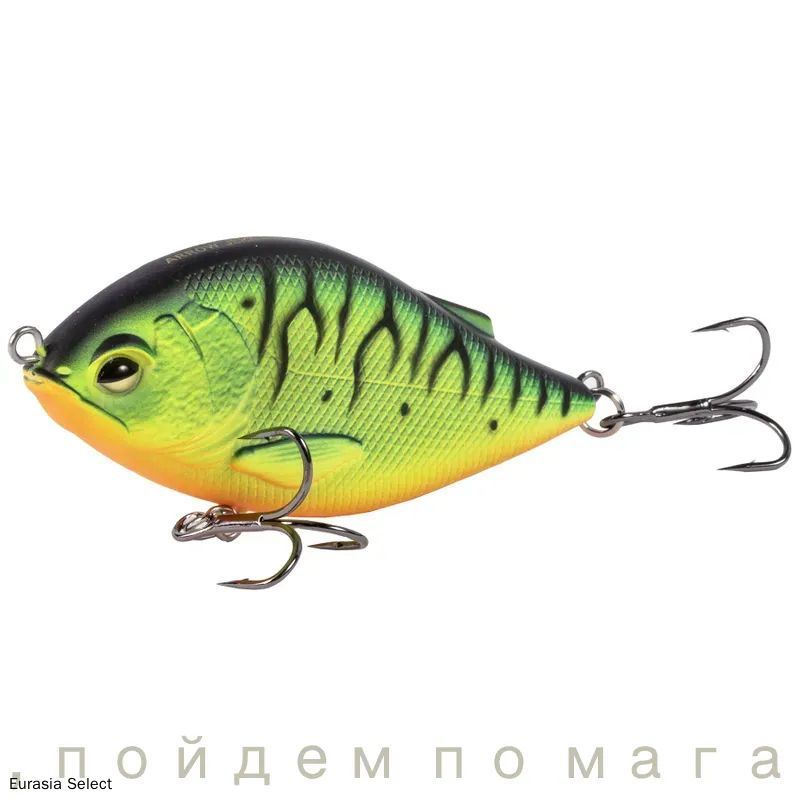 Воблер LUCKY JOHN ARROW JERK 80F/8см/19гр/заглубление до 0,8м/расцветка 008