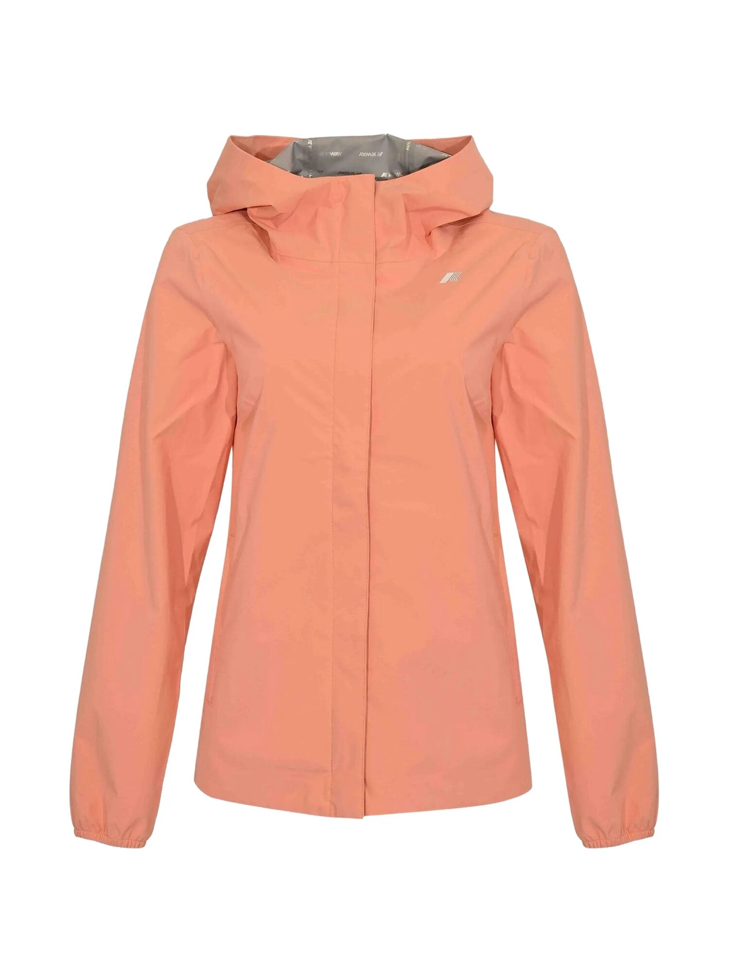 Куртка K-WAY Marguerite hooded jacket, размер 42, orange