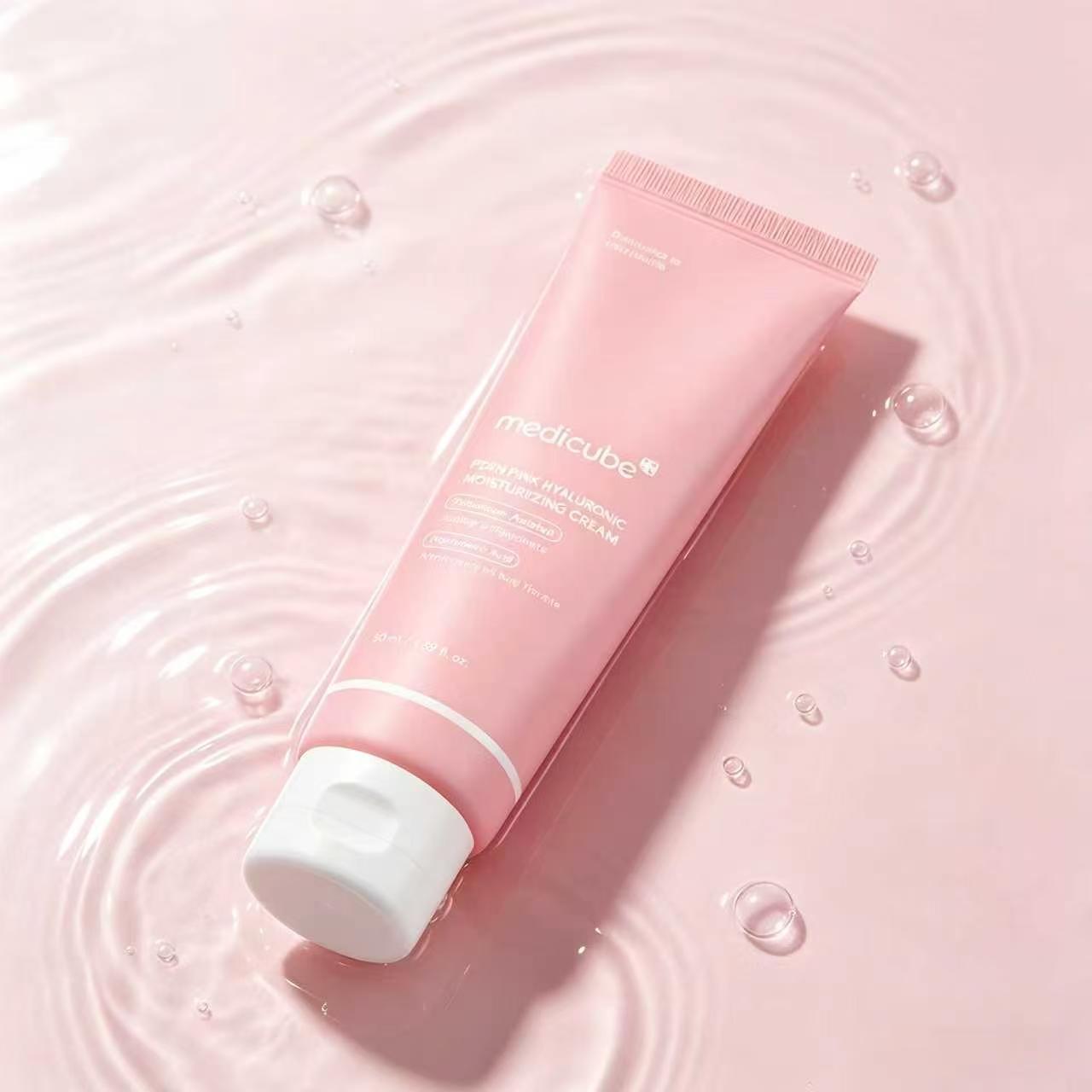Medicube PDRN Pink Hyaluronic Acid Cream, крем для лица с увлажняющим действием, 50 мл