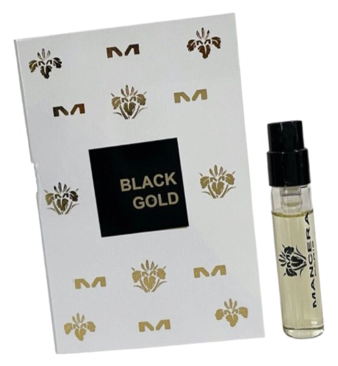 Парфюмерная вода для мужчин Mancera Black Gold 2 мл миниатюра / Мансера