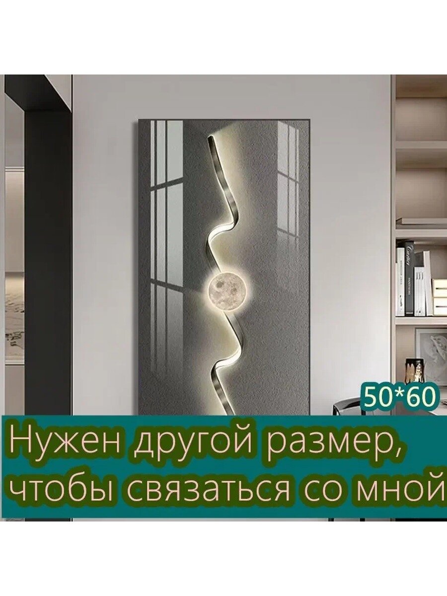 Крышки счетчиков электроэнергии внутренняя электрическая панель, скрытые картины, вертикальная секция, бесплатная штамповка, 50*60 см