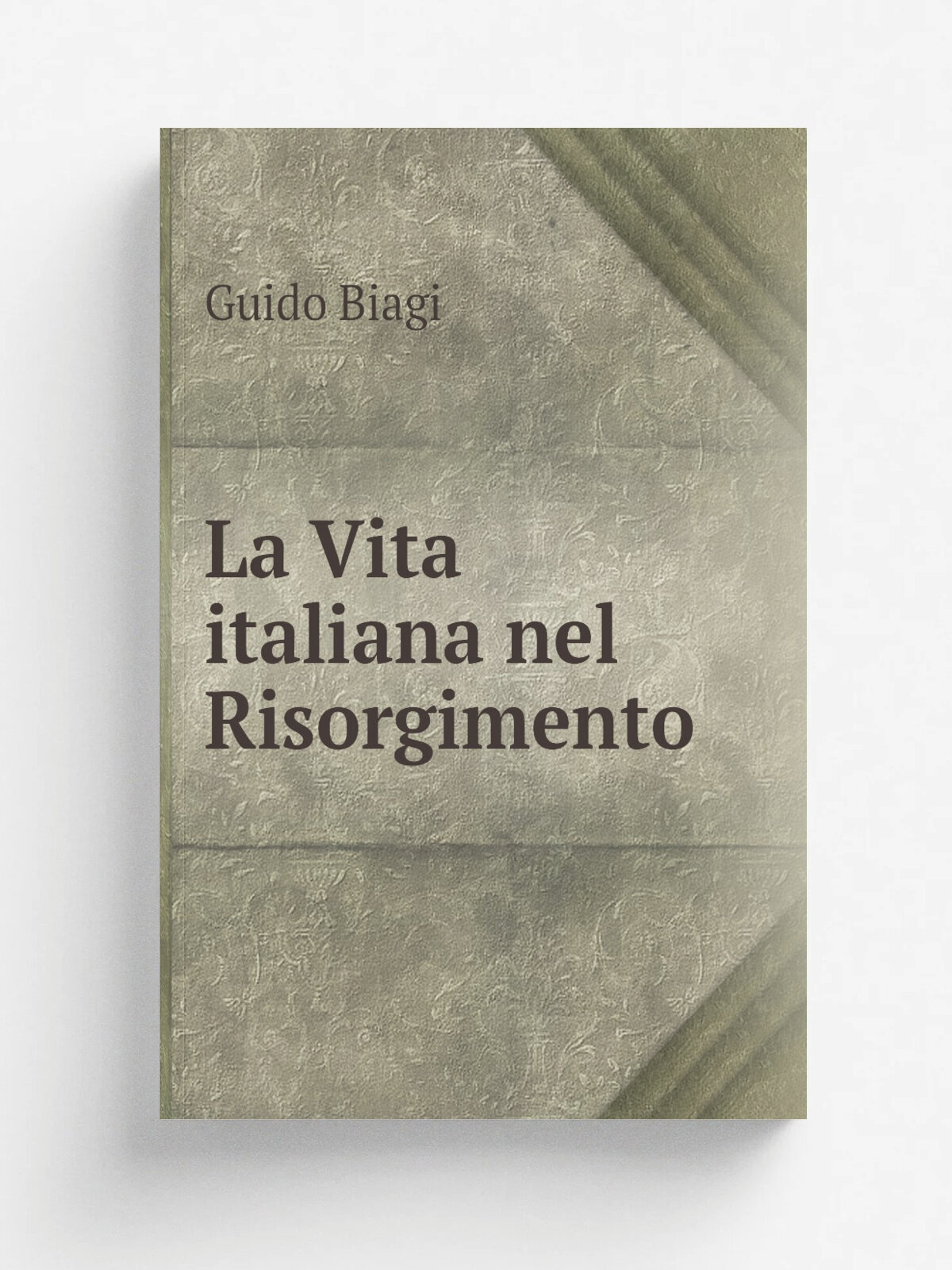 La Vita italiana nel Risorgimento | Guido Biagi | 1897 | Firenze : R. Bemporad | Репринт