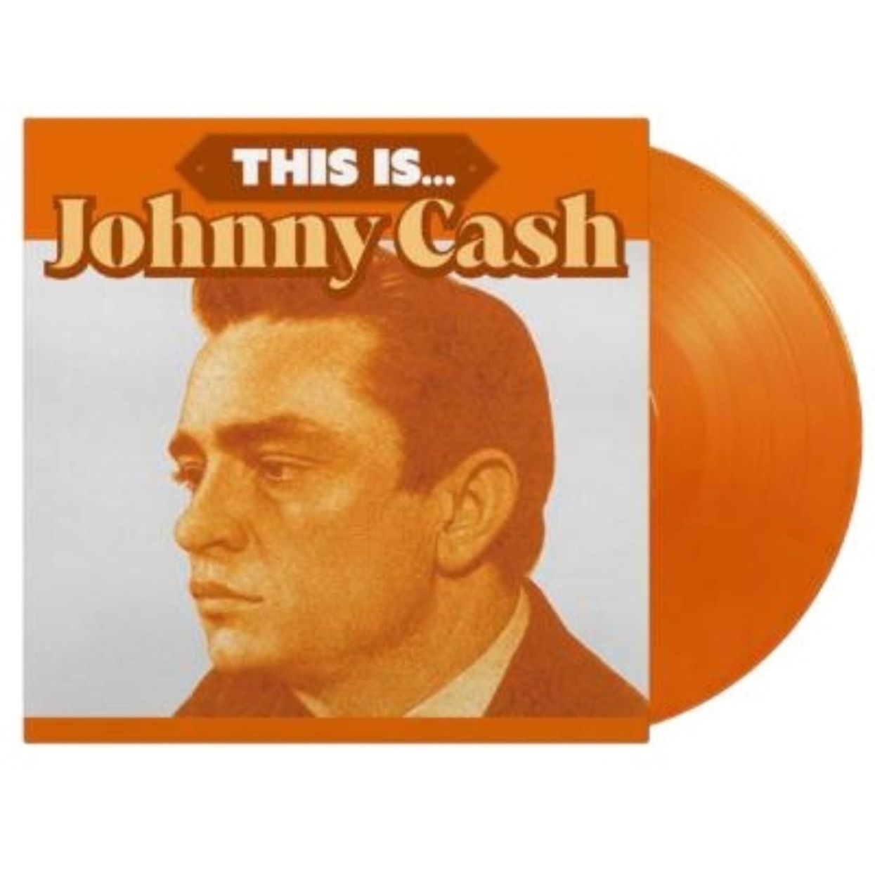Виниловая пластинка Johnny Cash - This Is. Johnny Cash, Vinyl, LP, 180g Solid Orange