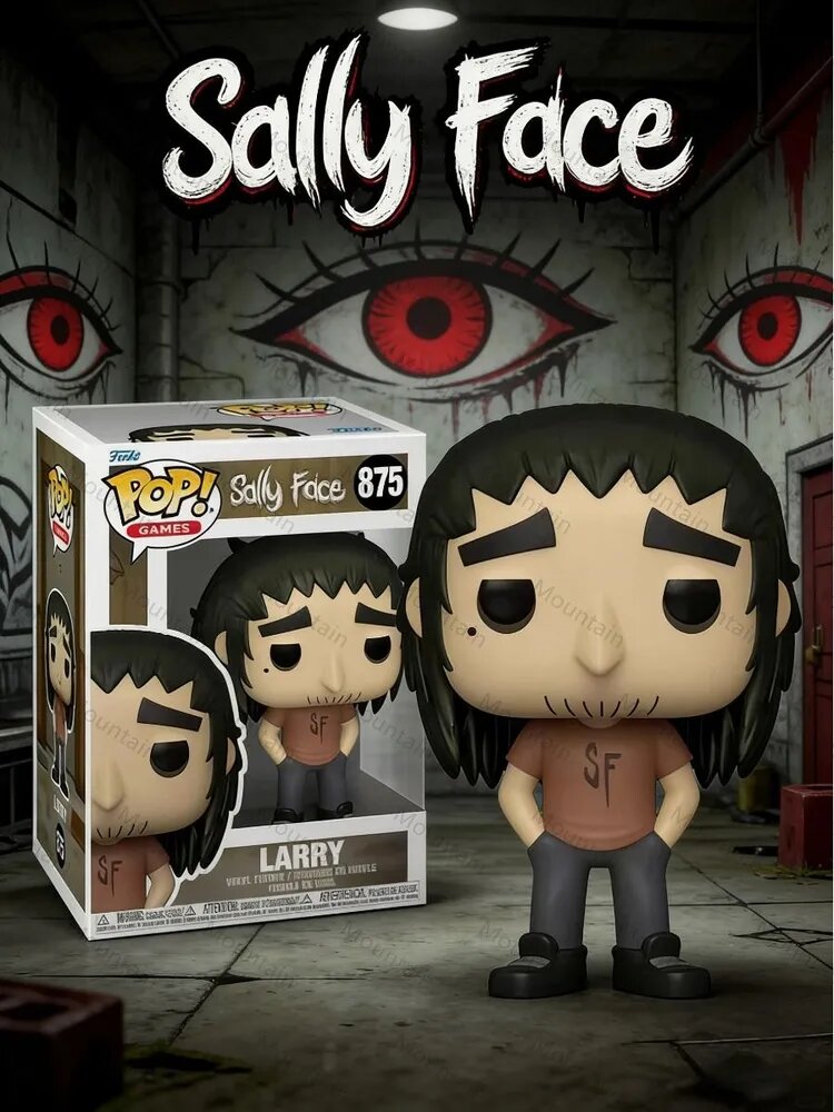 Салли Фейс Фигурка Funko POP Larry #875 10cm ABS пластик коллекционная из игры Sally Face