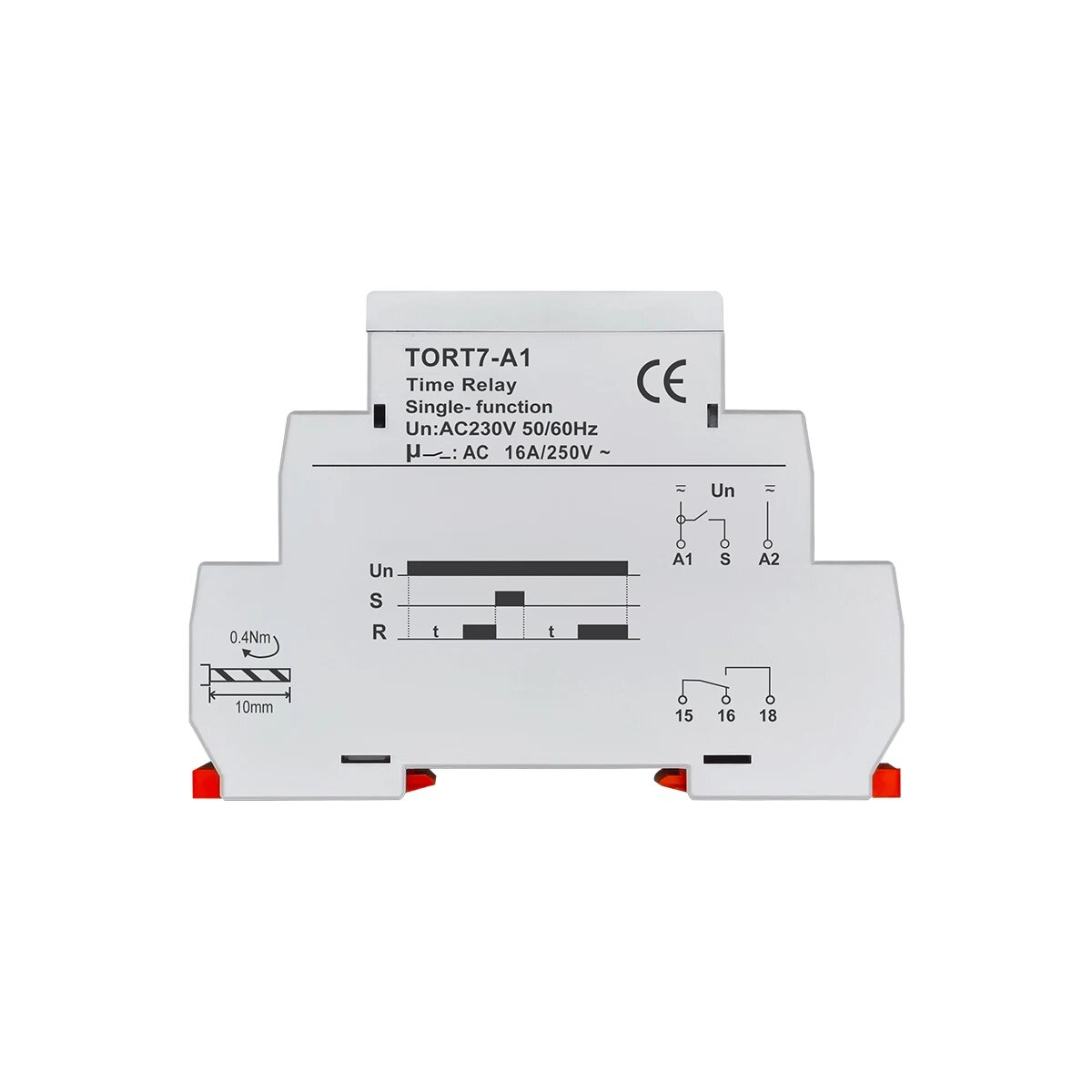 Реле времени TOMZN TORT7-A1/B1 16A AC230V TORT7-A1 Delay-on