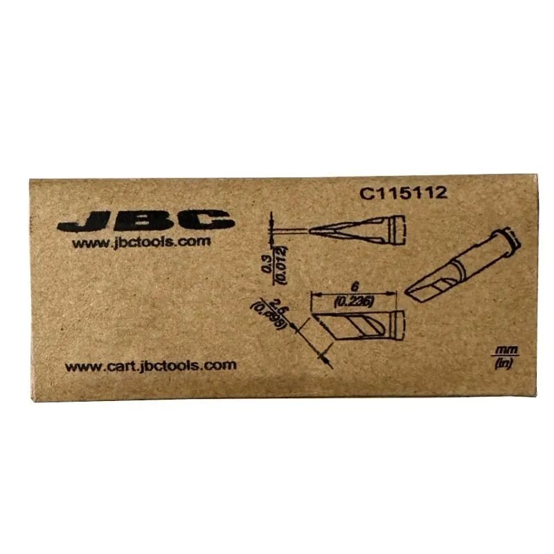 Жало-нож JBC C115112 для индукционных паяльных станций