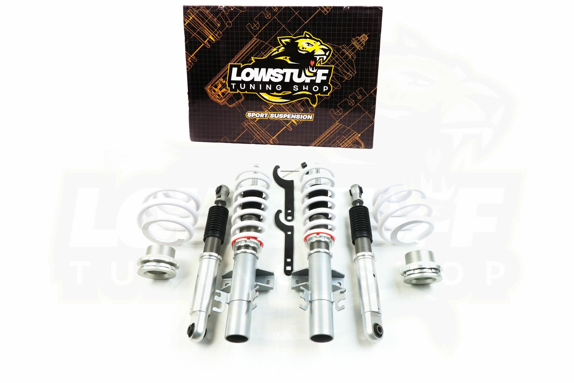 VW T5 T5 GP T6 T6.1 винтовая подвеска LOWSTUFF EVO-4 фултап койловеры с регулировкой высоты и жесткости LSCSVW204