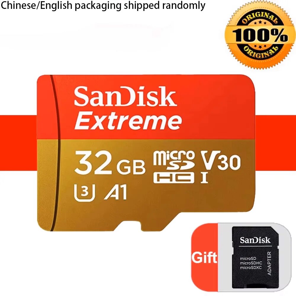 SanDisk Extreme Micro SD 32GB V30 A1