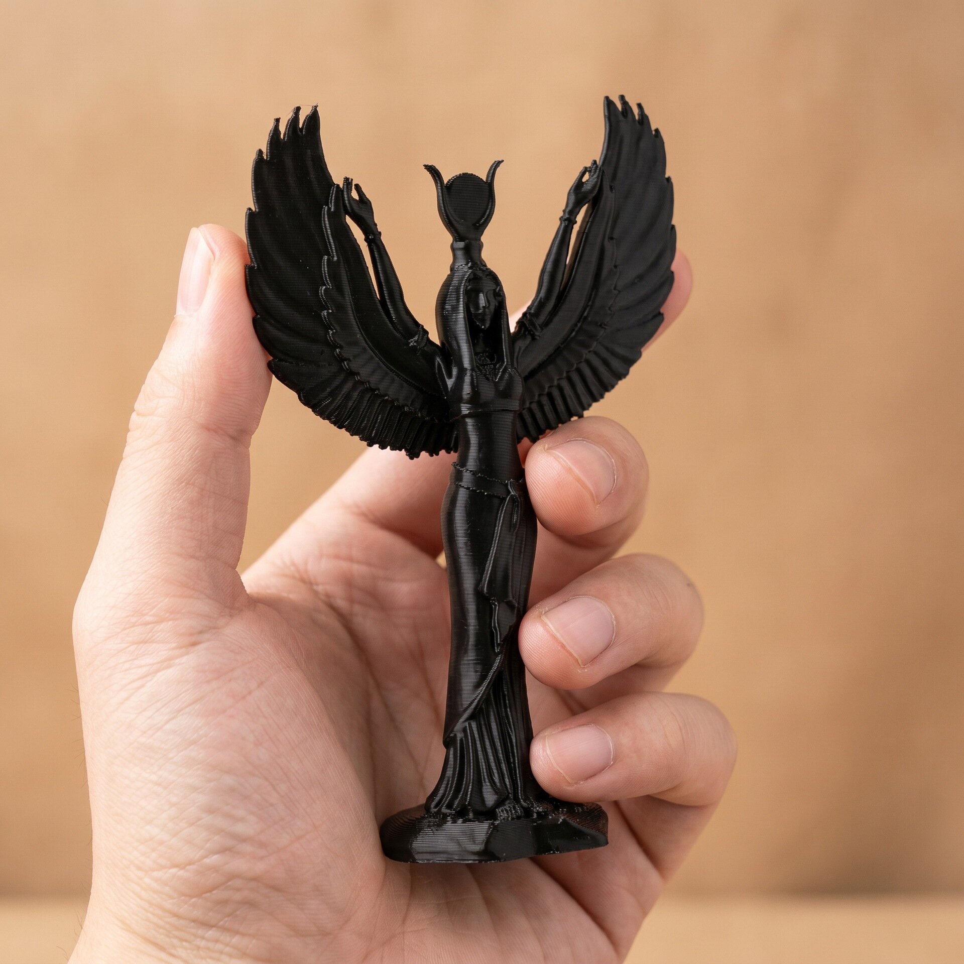 3D-печатные декоративные статуэтки богини Исида Древнего Египта, художественные изделия, фабричный трансграничный опт.