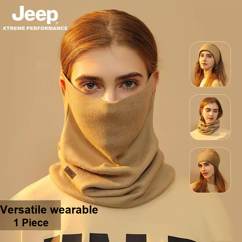 Шарф JEEP, one size, хаки — фото 1