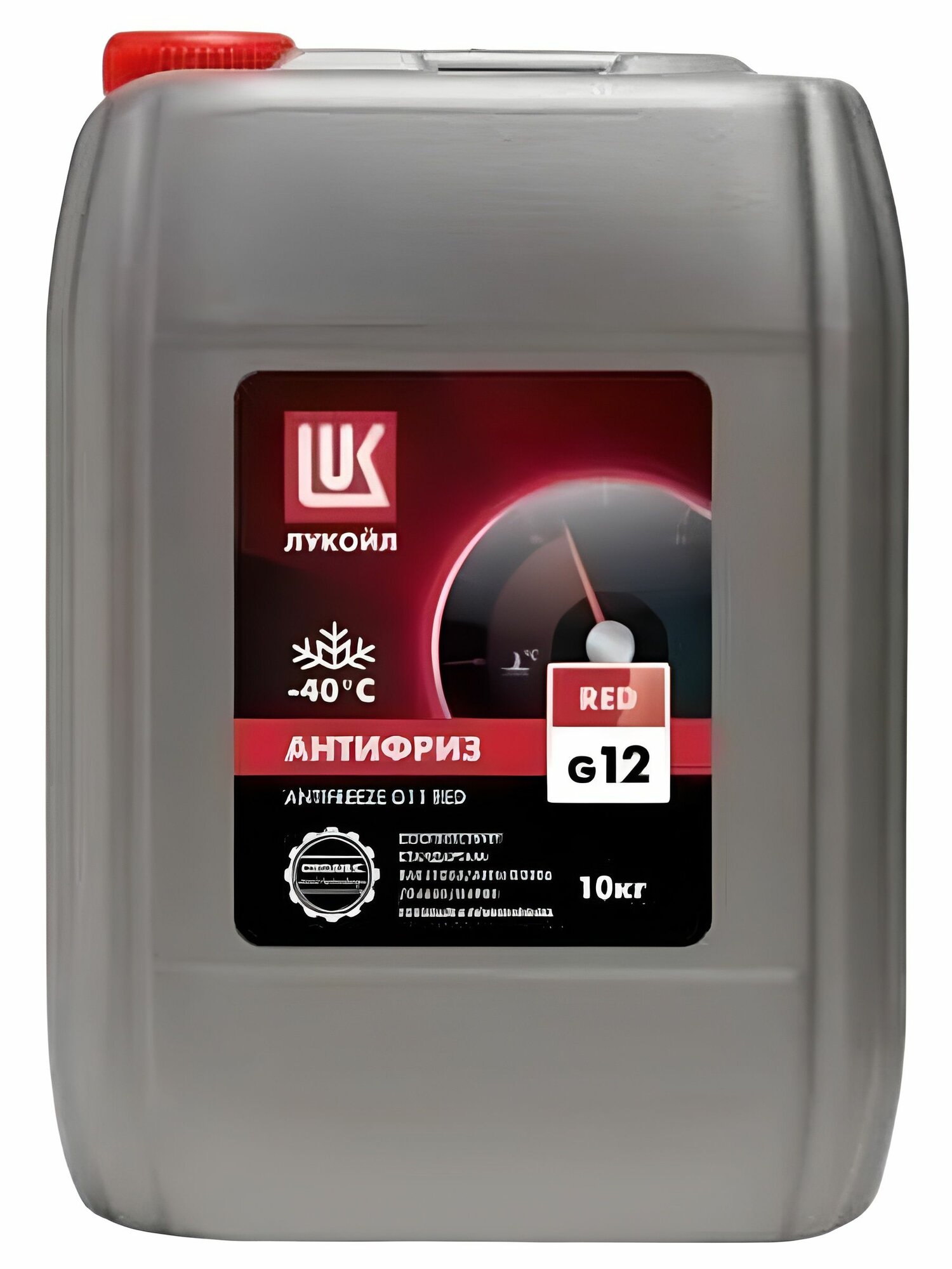 Жидкость ЛУКОЙЛ антифриз G12 RED 10 кг