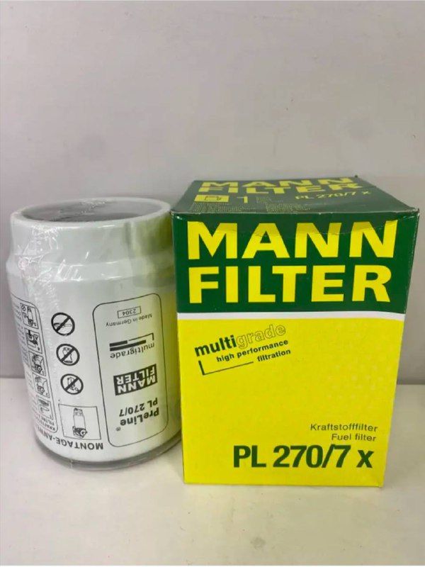MANN FILTER Фильтр топливный арт. PL2707X, 1 шт.